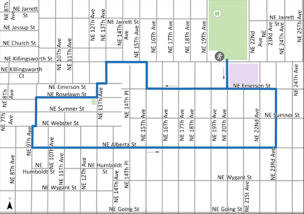 Ne Portland Neighborhood Map Oregon Housing Blog: HOLC Redlining Map